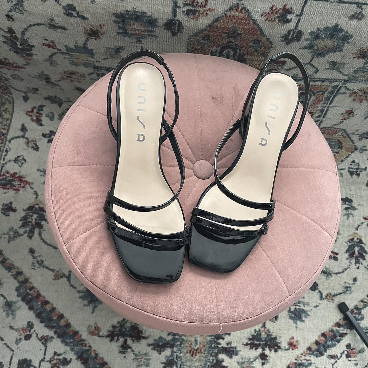 Unisa Women's Black Sandals | Depop