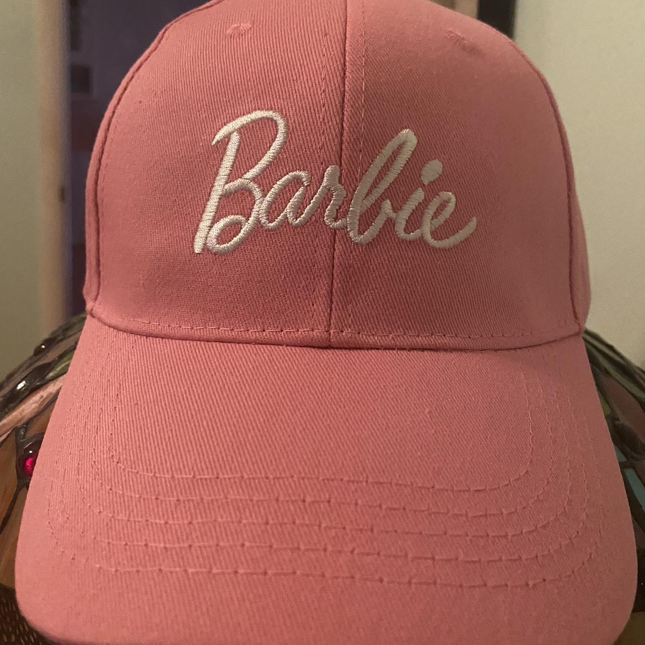 Embroidered Barbie hat SnapBack style Adjustable... - Depop
