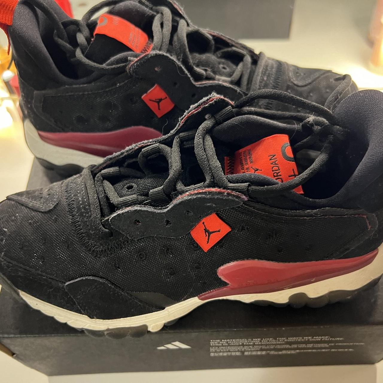 Jordan Jumpan Shoes🖤 ️ Worn once! - Depop