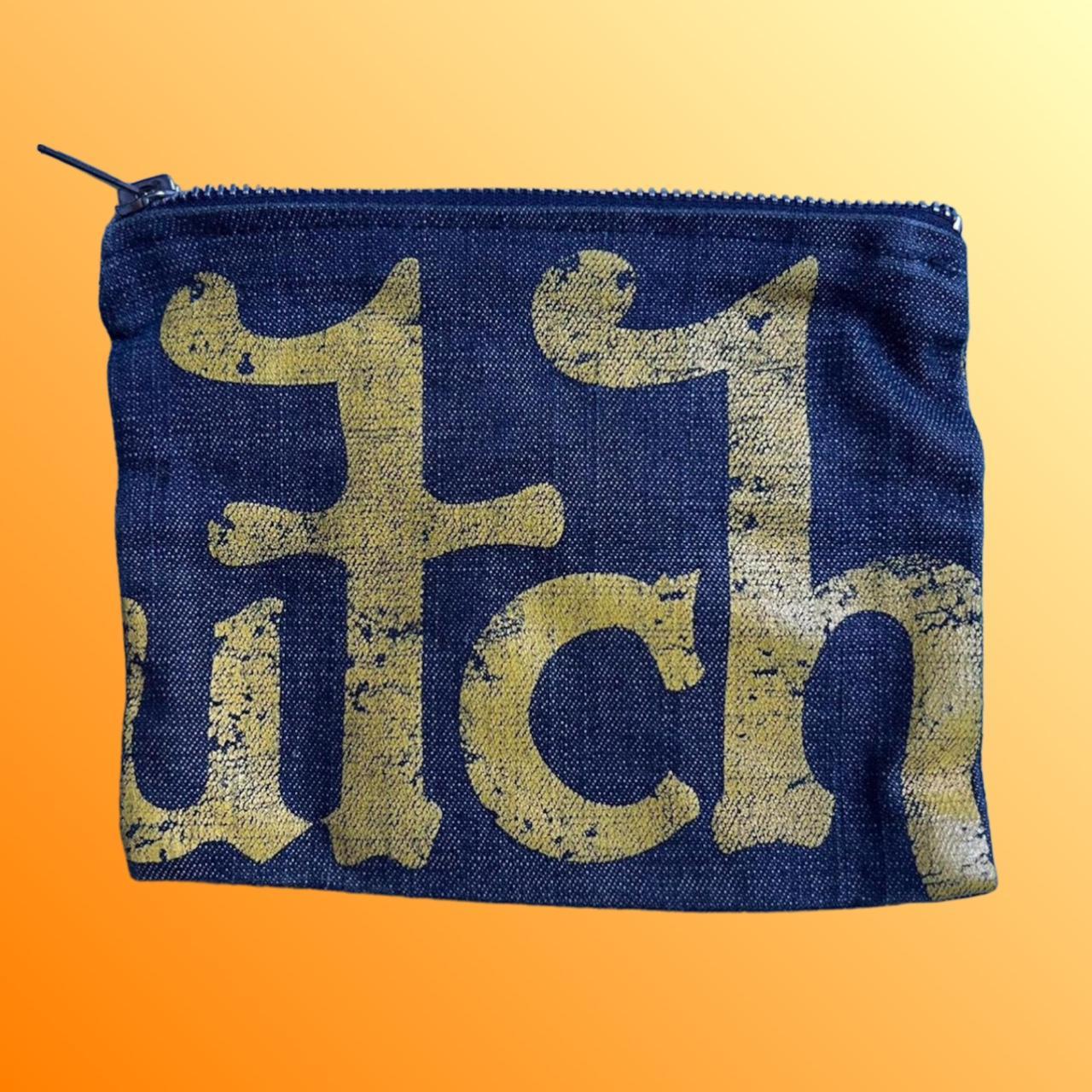 Von Dutch Vintage dark wash denim wallet 💛 soft... - Depop