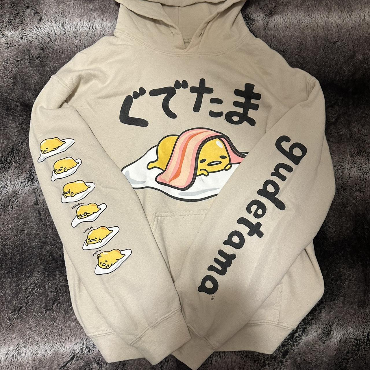 Gudetama hoodie Size S in men’s but fits like a... - Depop