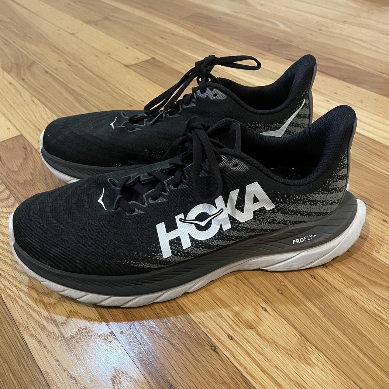 Hoka Mach 5 Black Women’s Size 9B - Depop