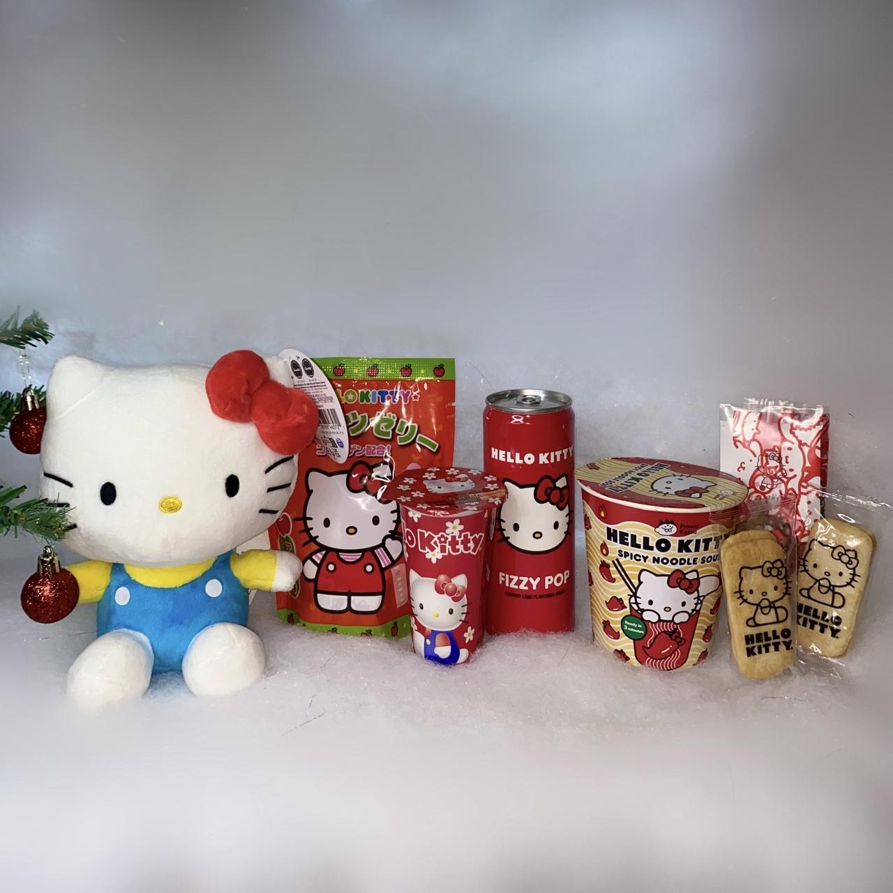 Hello Kitty Snacks Gift Basket🤎🧺 💌🍫🧸 MORE... - Depop