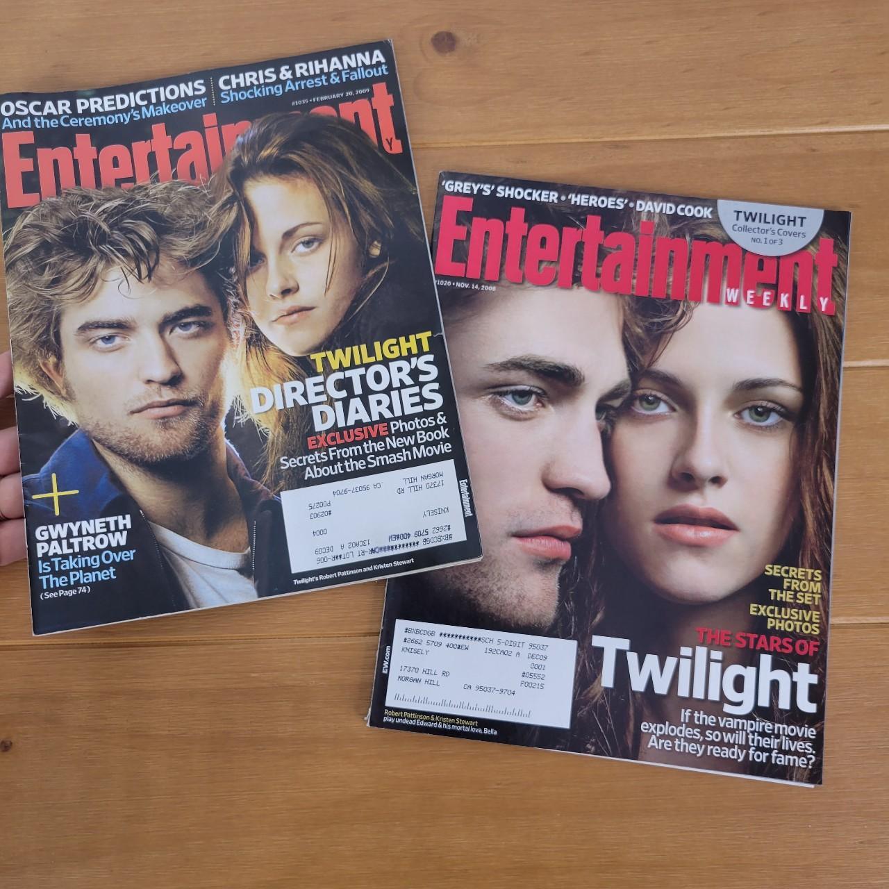 2009 Twilight Entertainment magazines Set of... - Depop