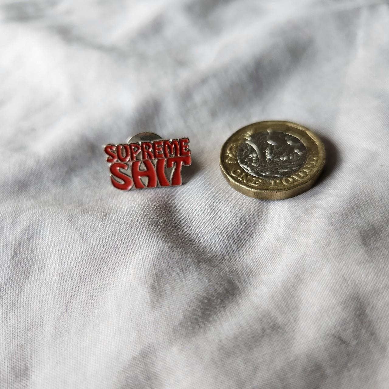 Supreme pin. Bought from London store in 2013. - Depop