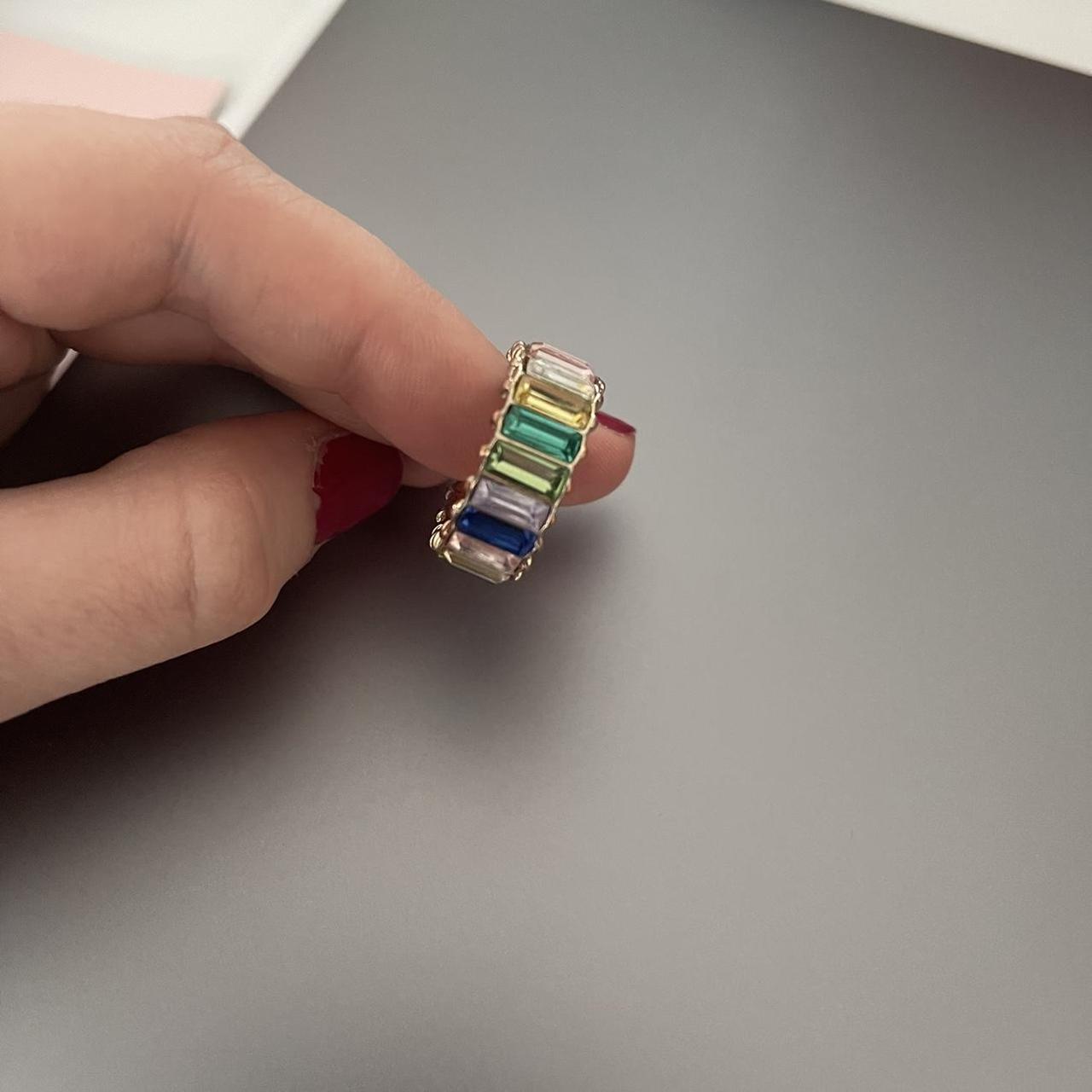 Sugarfix by baublebar rainbow ring store