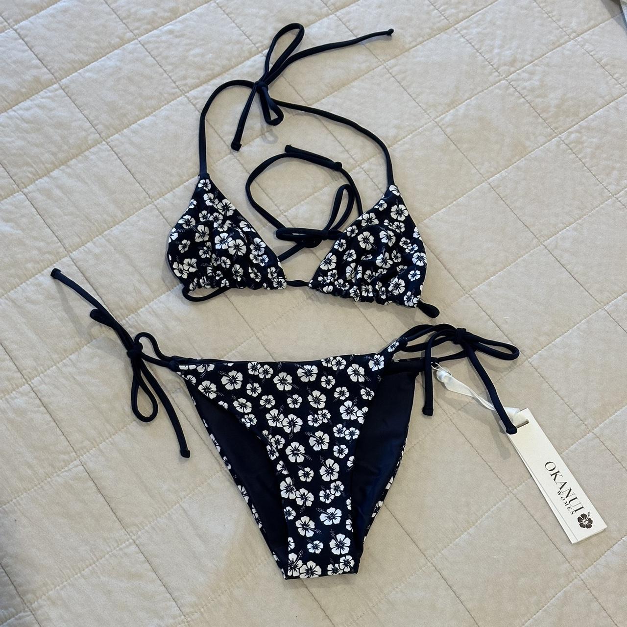 Okanui bikini reversible and fully adjustable Brand... - Depop