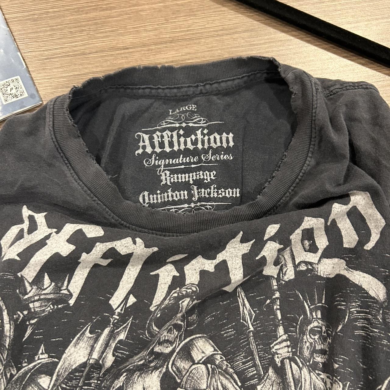Rampage Jackson Affliction tshirt Size... | Depop