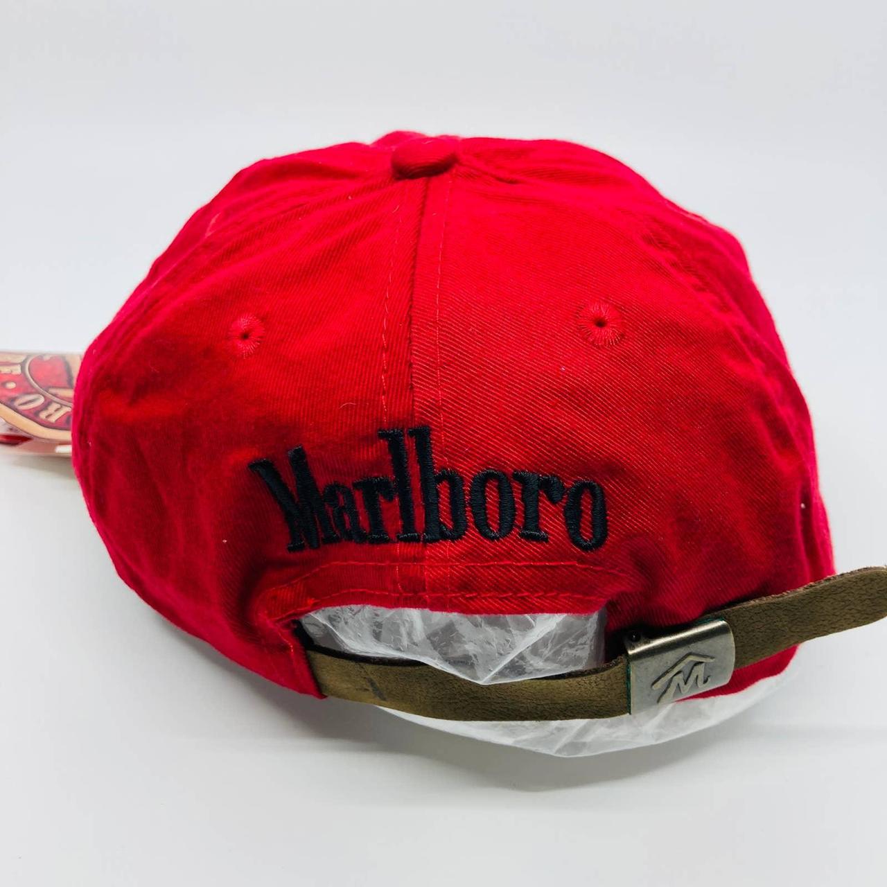 Marlboro Men's Red Hat | Depop