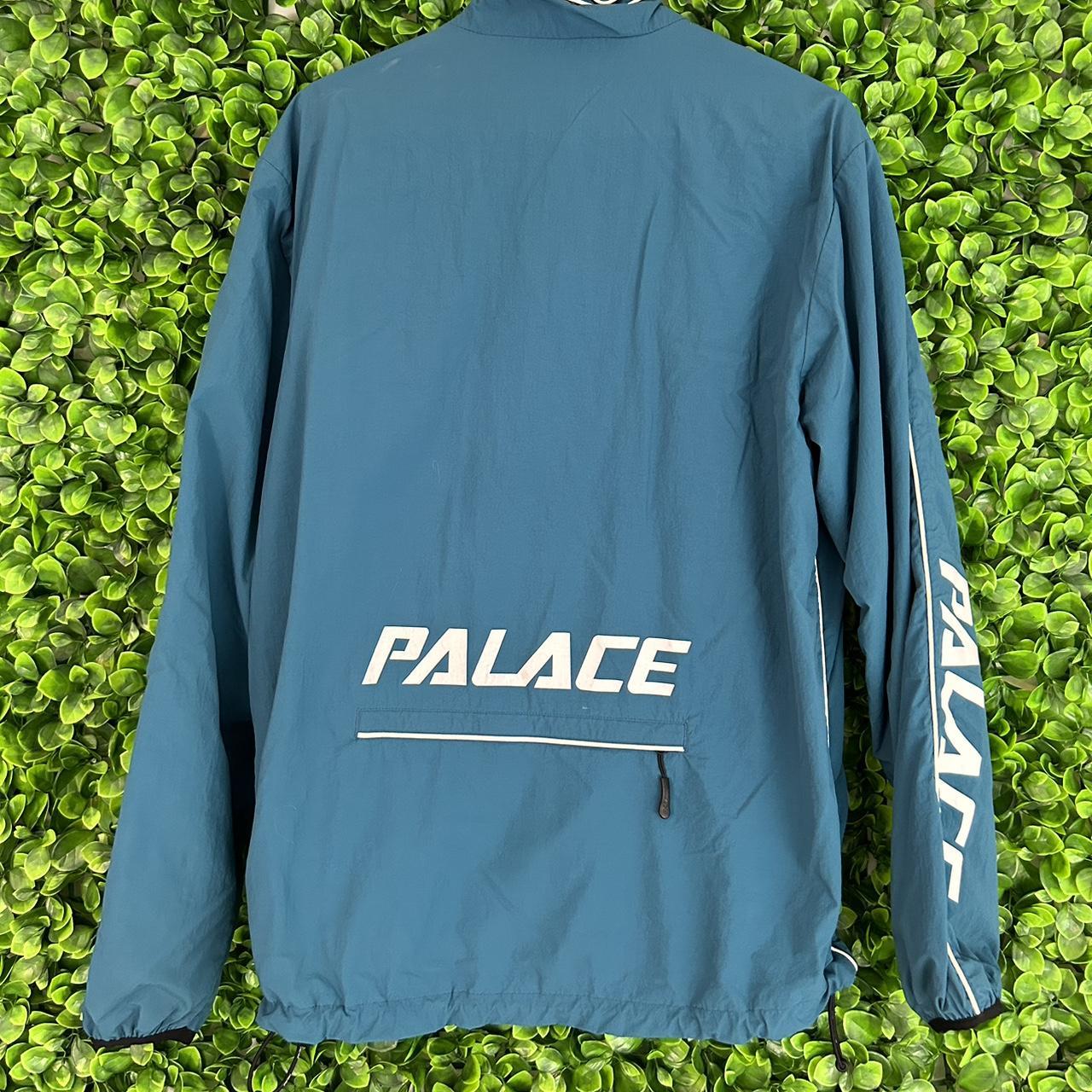 Palace Men's Blue Jacket | Depop