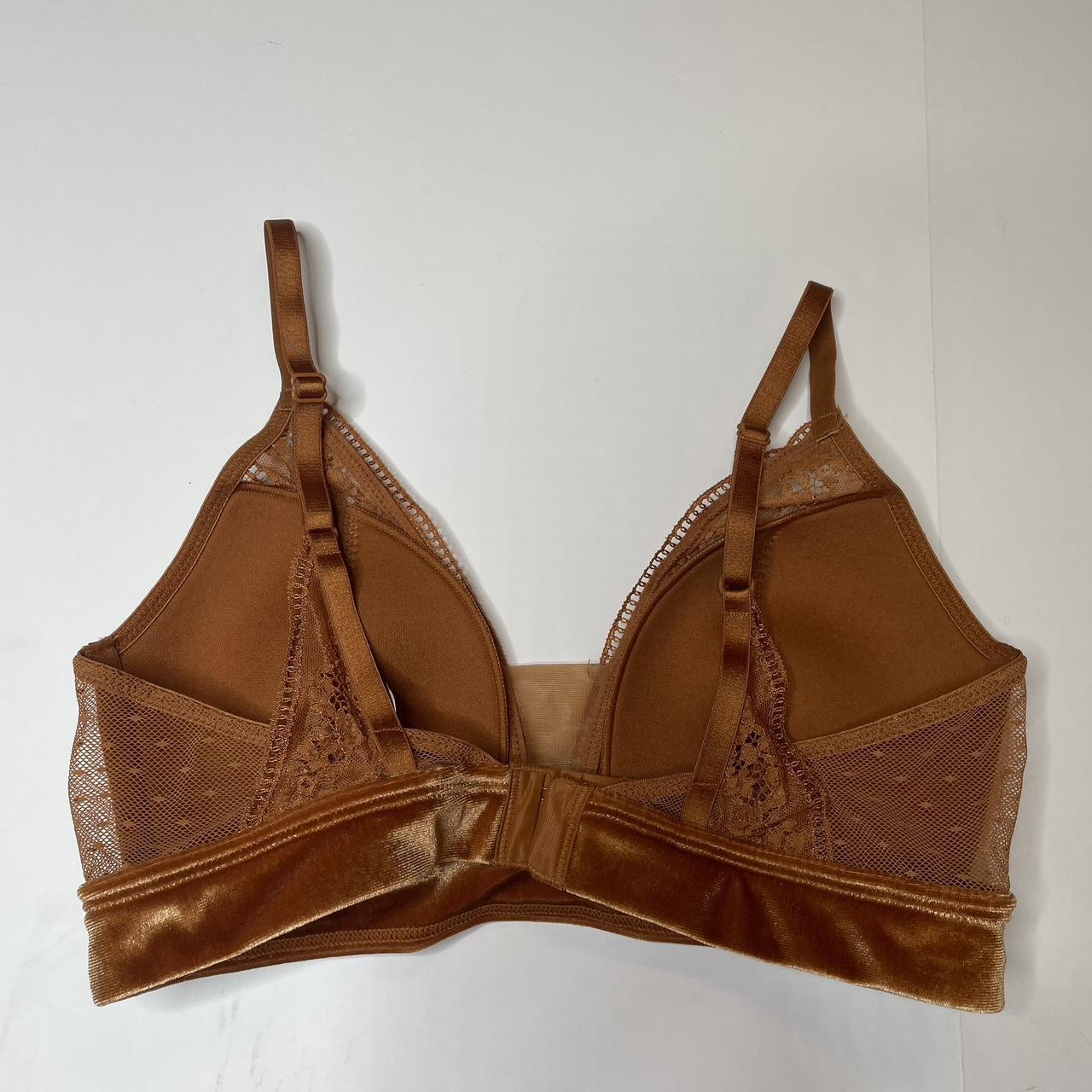 1970s Inspired Lace Bralette Brand: Auden (Target)... - Depop