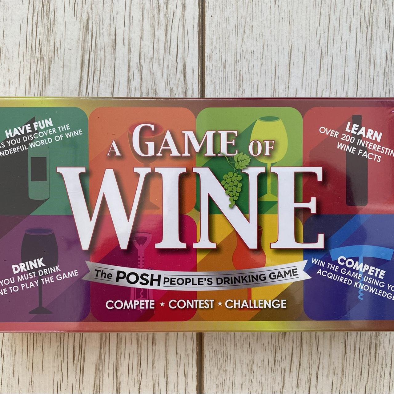 Game Of Wine Card & Dice Board Game. New and... - Depop