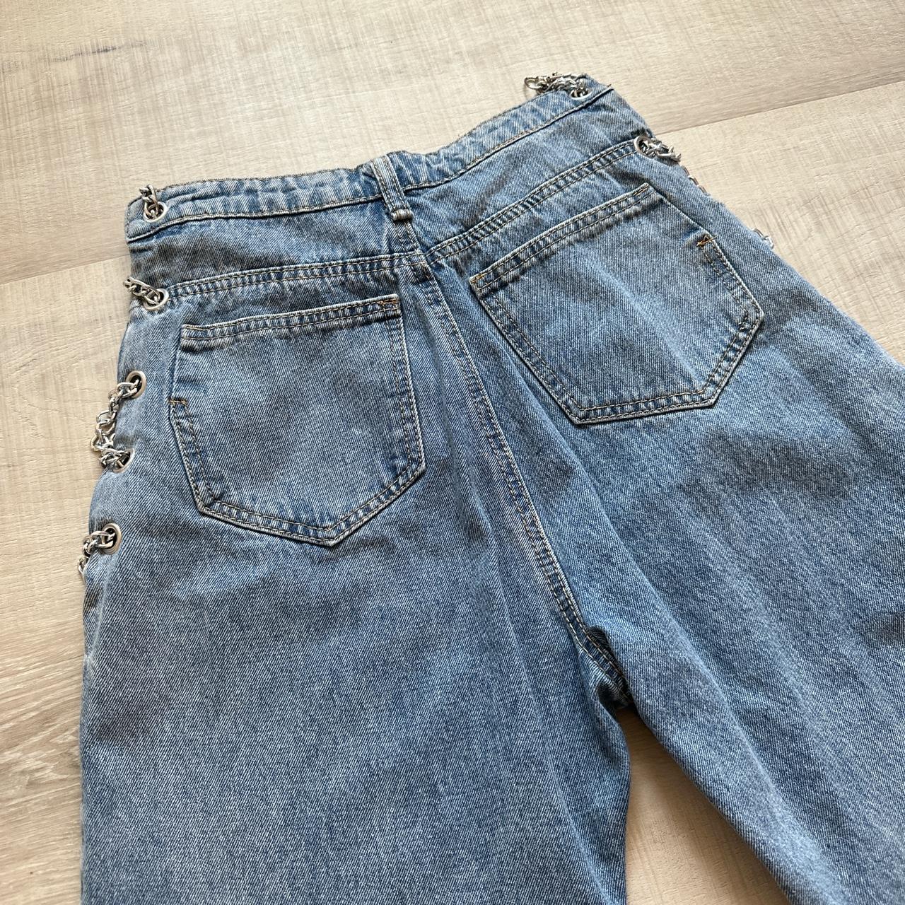 sexy side corset chain jeans suchh a perfect pair... - Depop