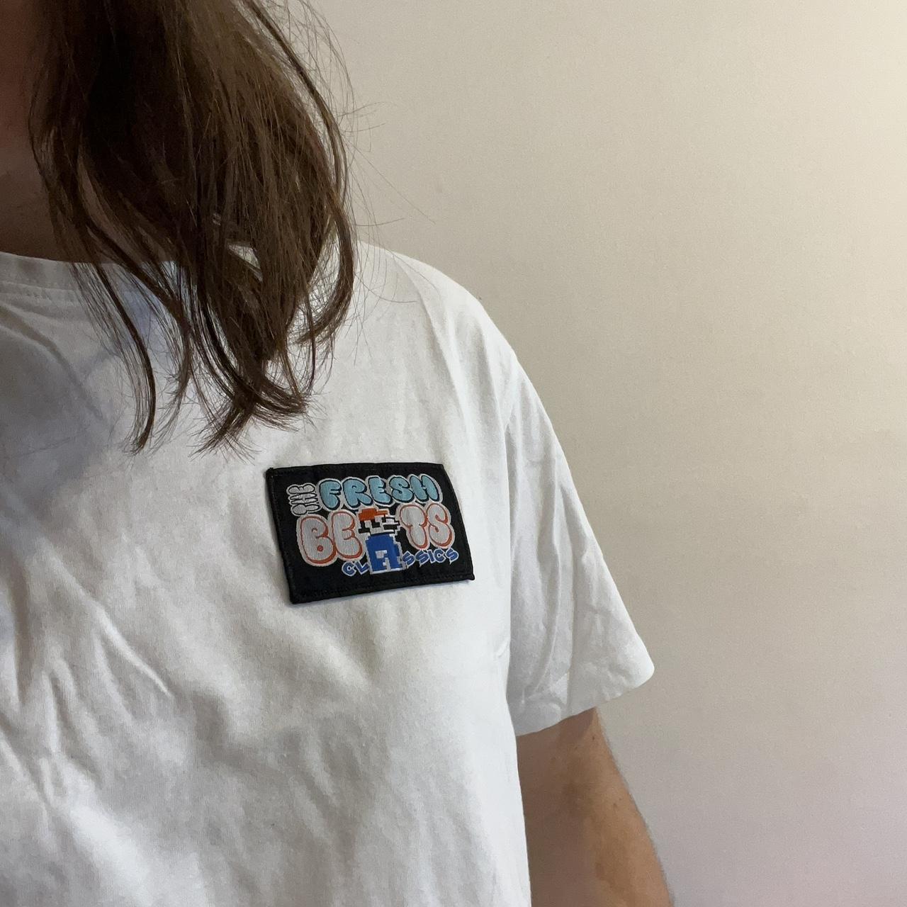 Cropped T-shirt Super Mariooo Condition: 8/10 Price... - Depop