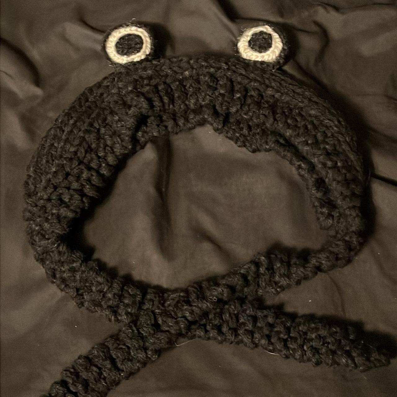 Shein Knit Frog Hat bought from shein! - Depop