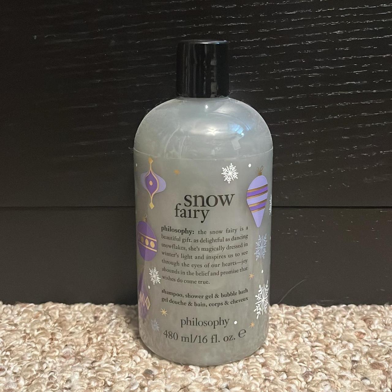Philosophy Holiday Snow Fairy 16oz Shampoo, Shower... - Depop