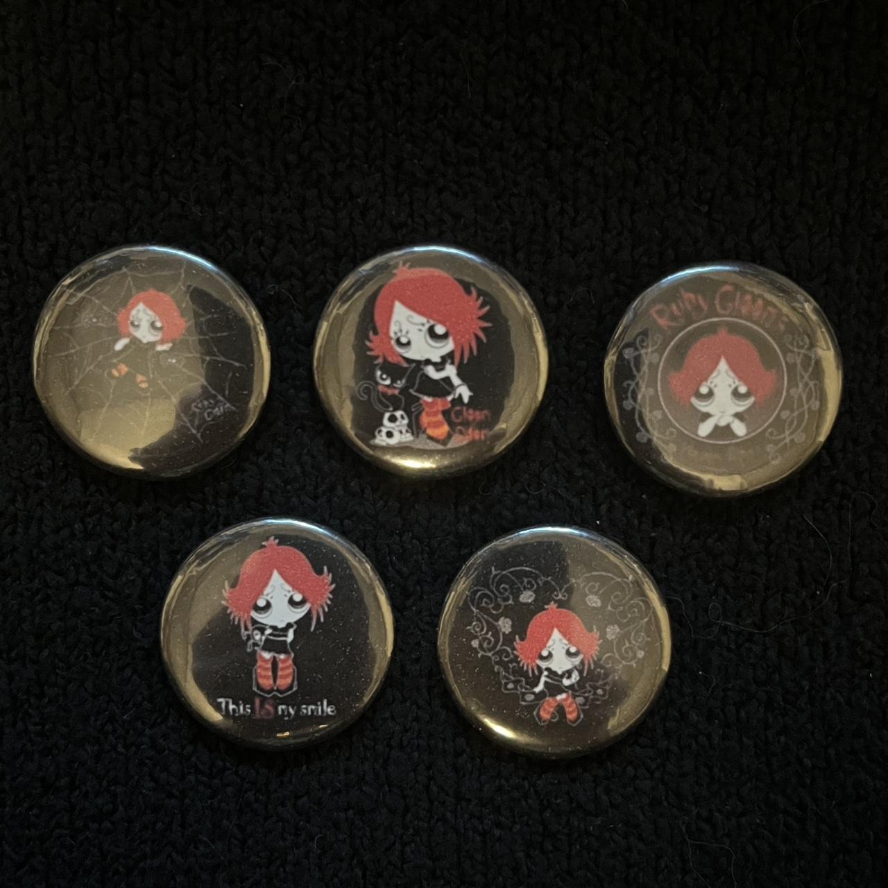 ruby gloom pins! listing price is for the full... - Depop