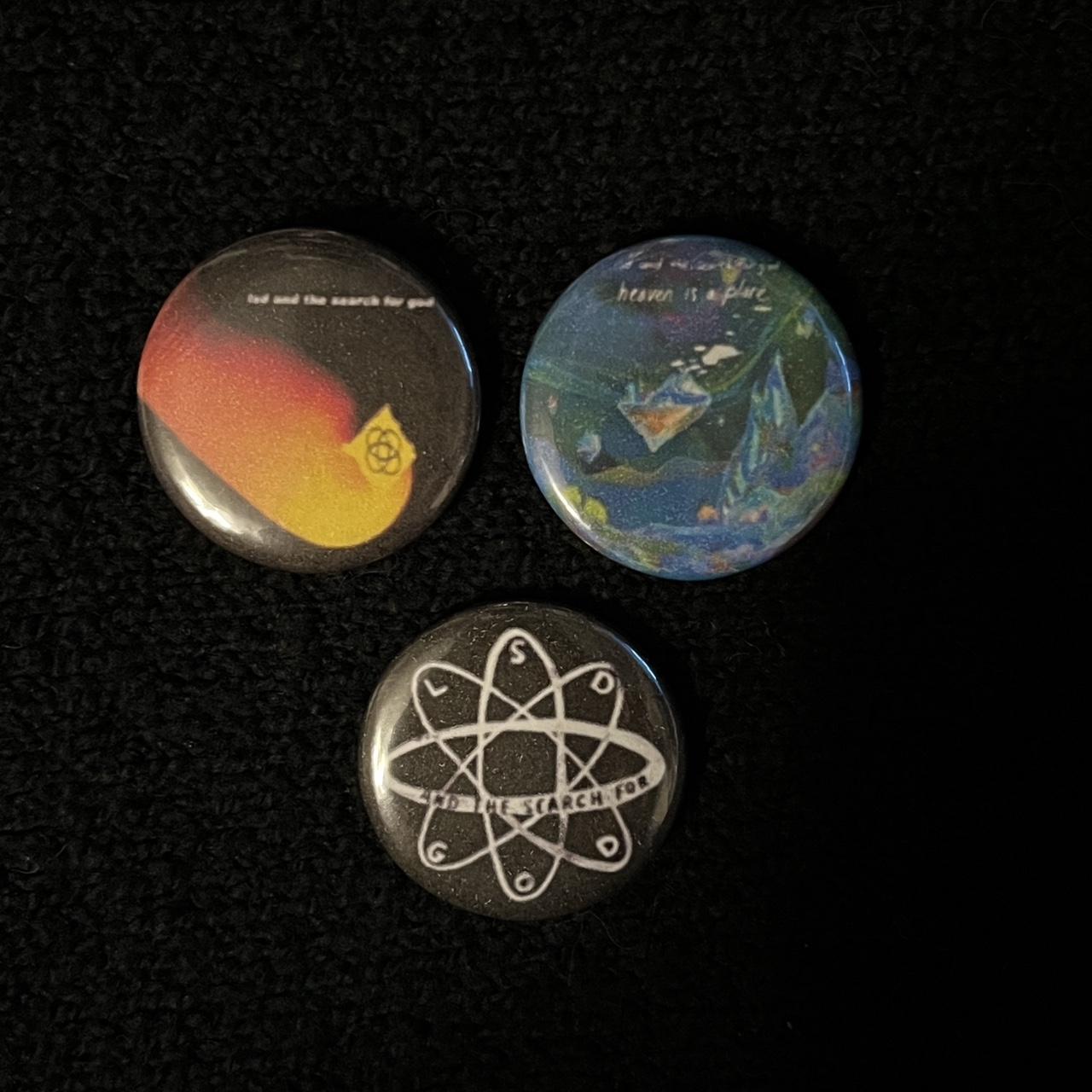 lsd and the search for god pins! listing price... - Depop