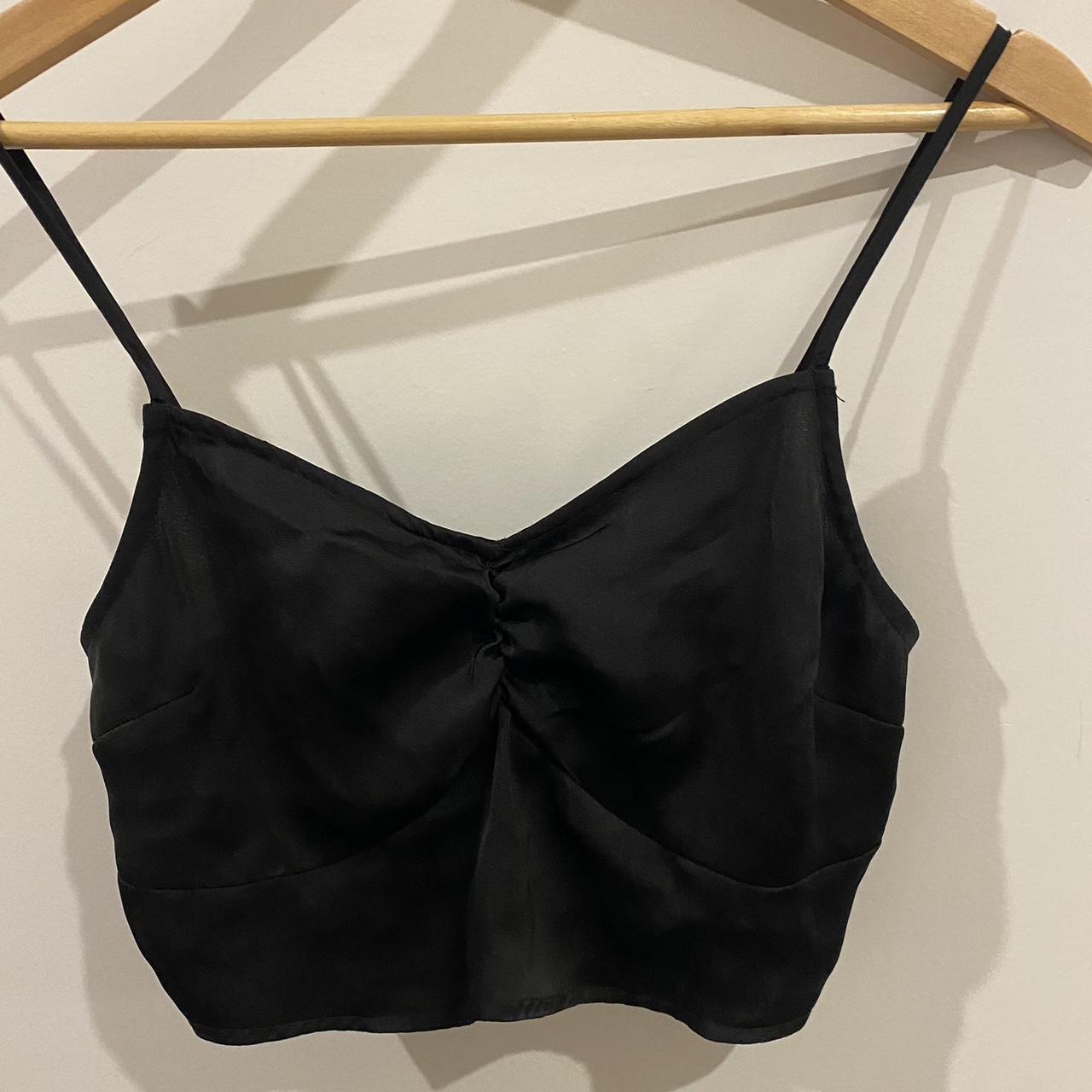 Supre black crop. Worn once - like new. - Depop