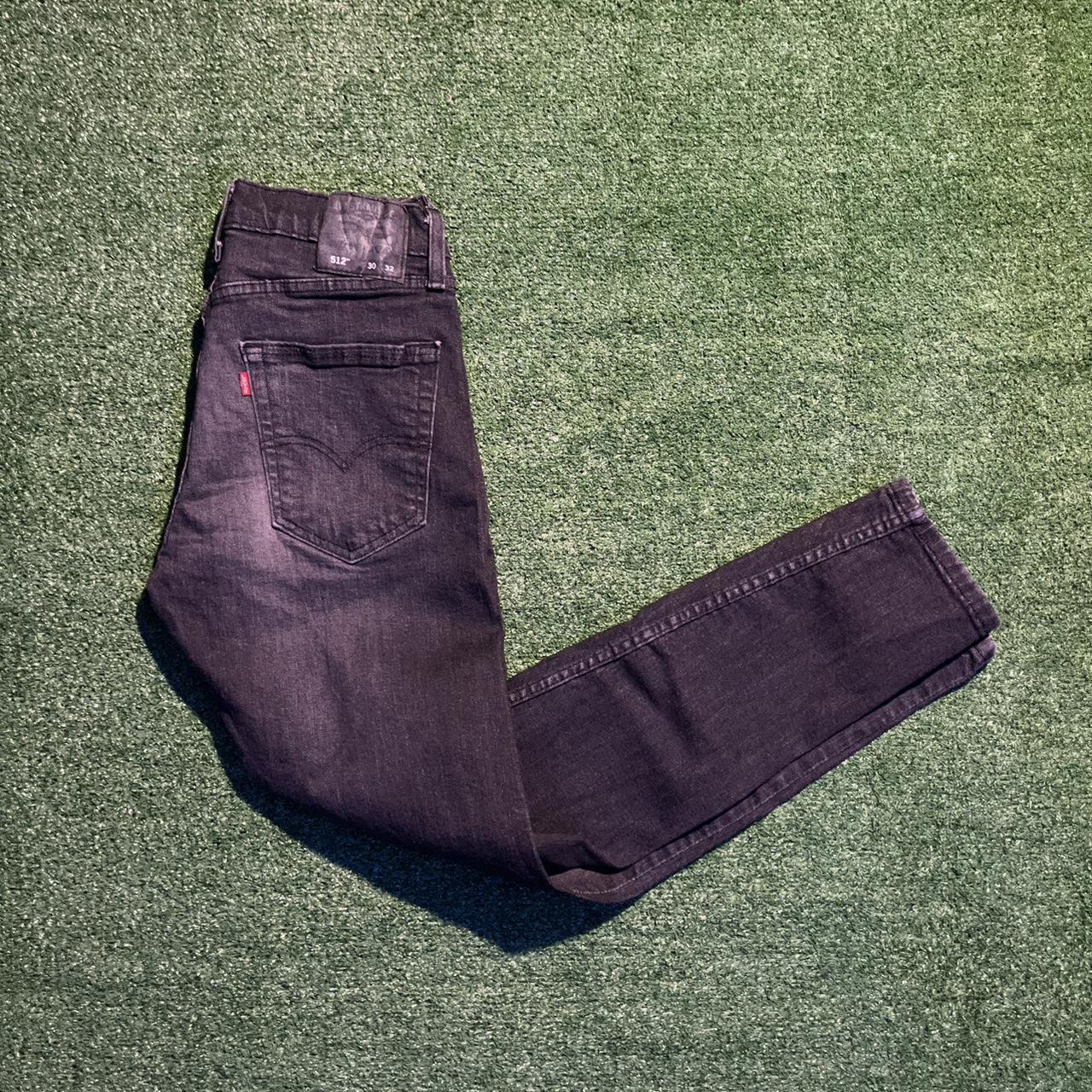 Faded Black Levis 512 Jeans || Size 30x32 || Really... - Depop