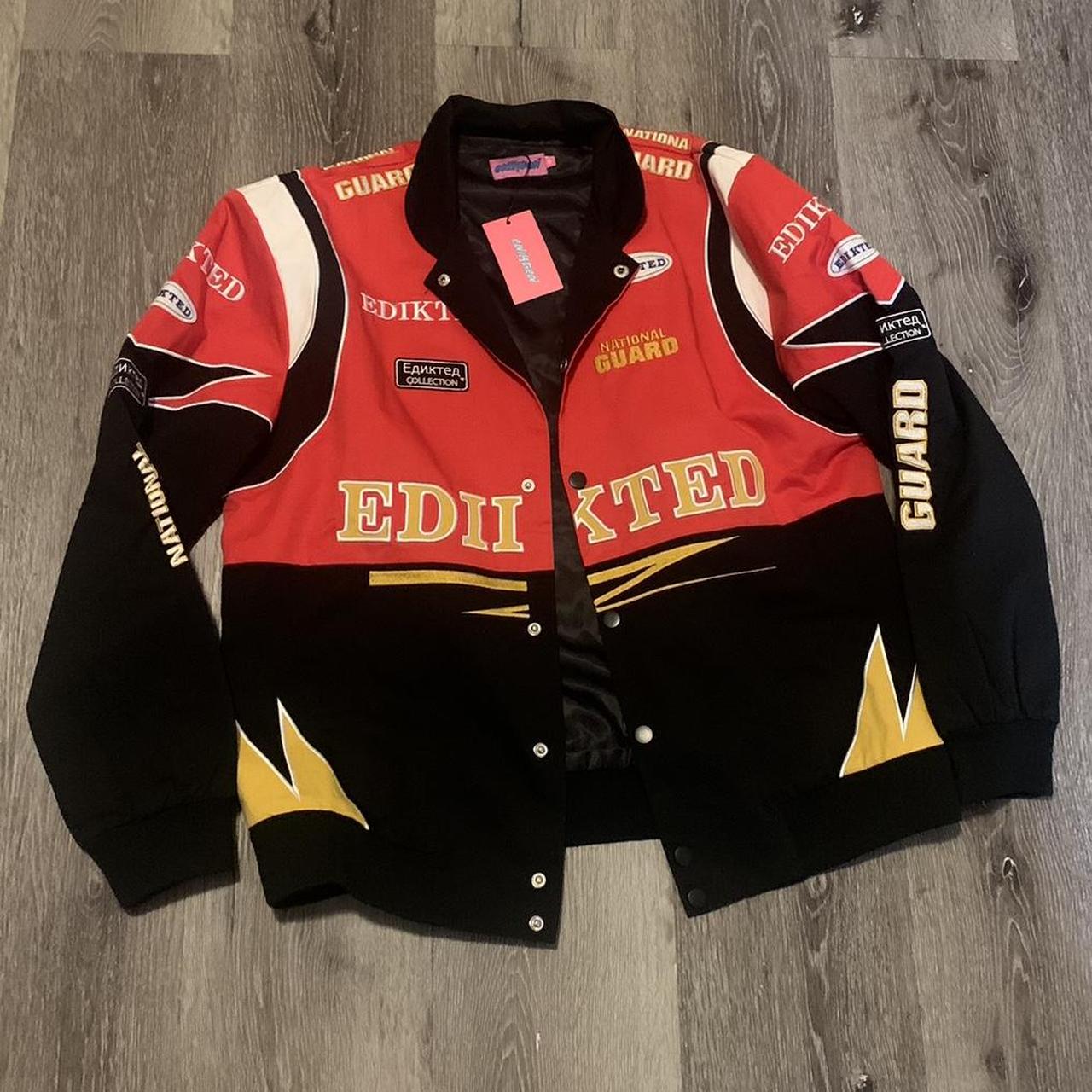 Edikted racer jacket New with tags! Oversized fit... - Depop