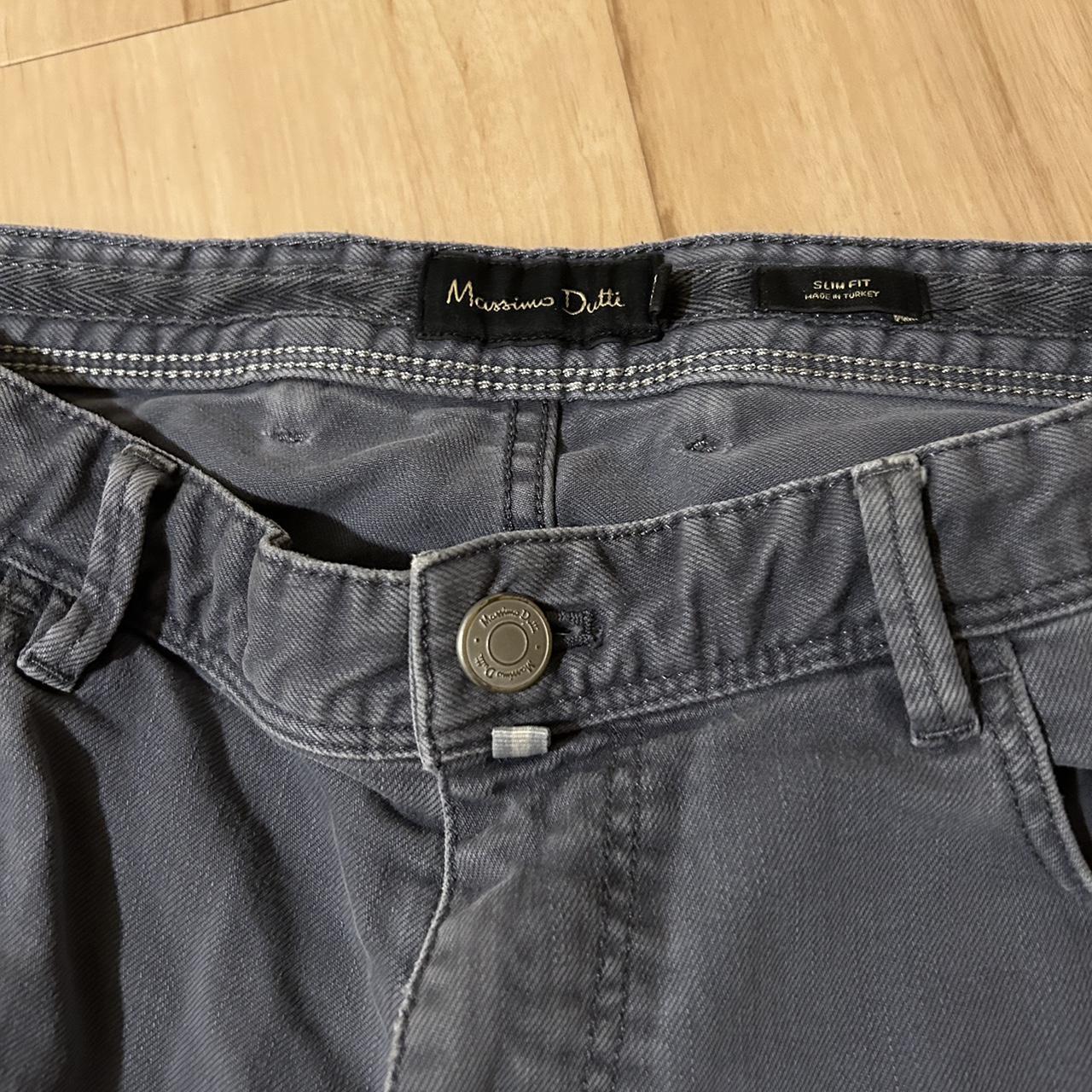 Gray men’s pants by Massimo Dutti Tag says USA 34,... - Depop