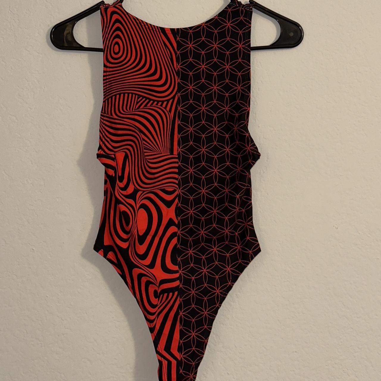 Sideboob rave body suit with sleeves. Worn once. - Depop