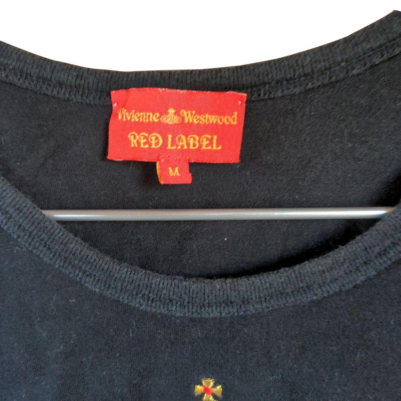 Vivienne Westwood Men's Black T-shirt | Depop