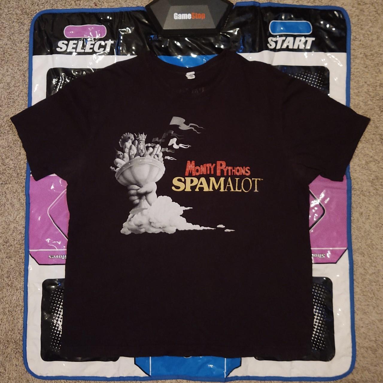 Black Monty Python Spamalot "IM NOT DEAD YET"... - Depop
