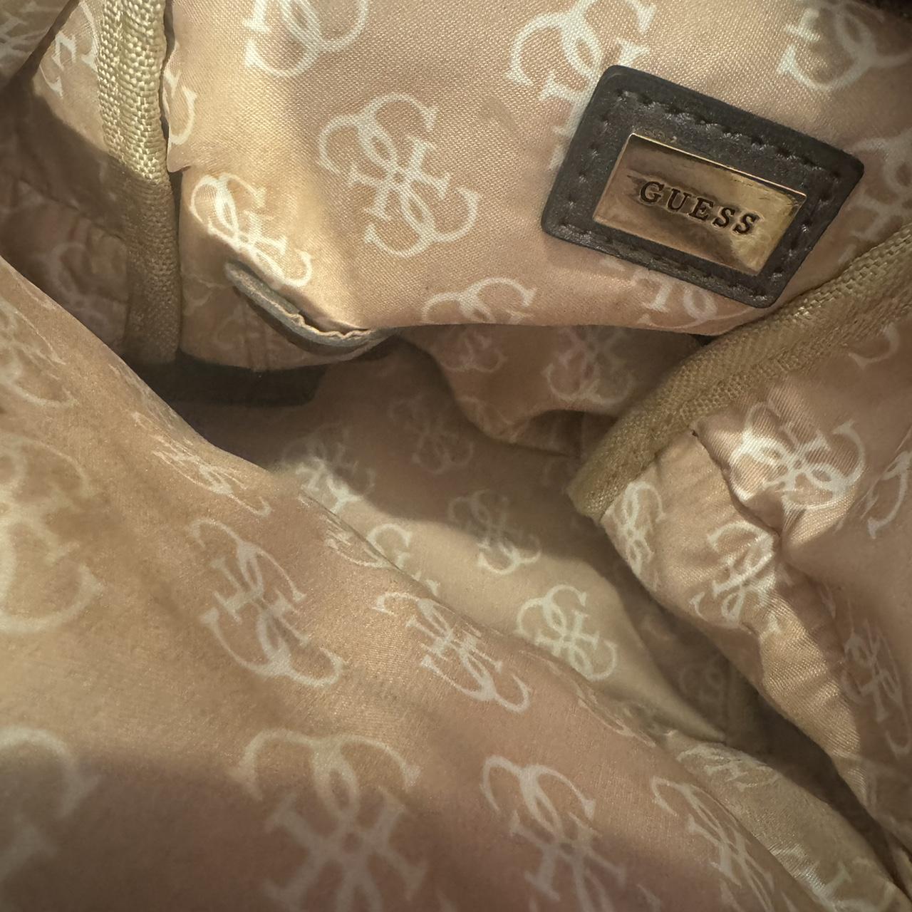 grey mini guess backpack good, if you do not want... - Depop