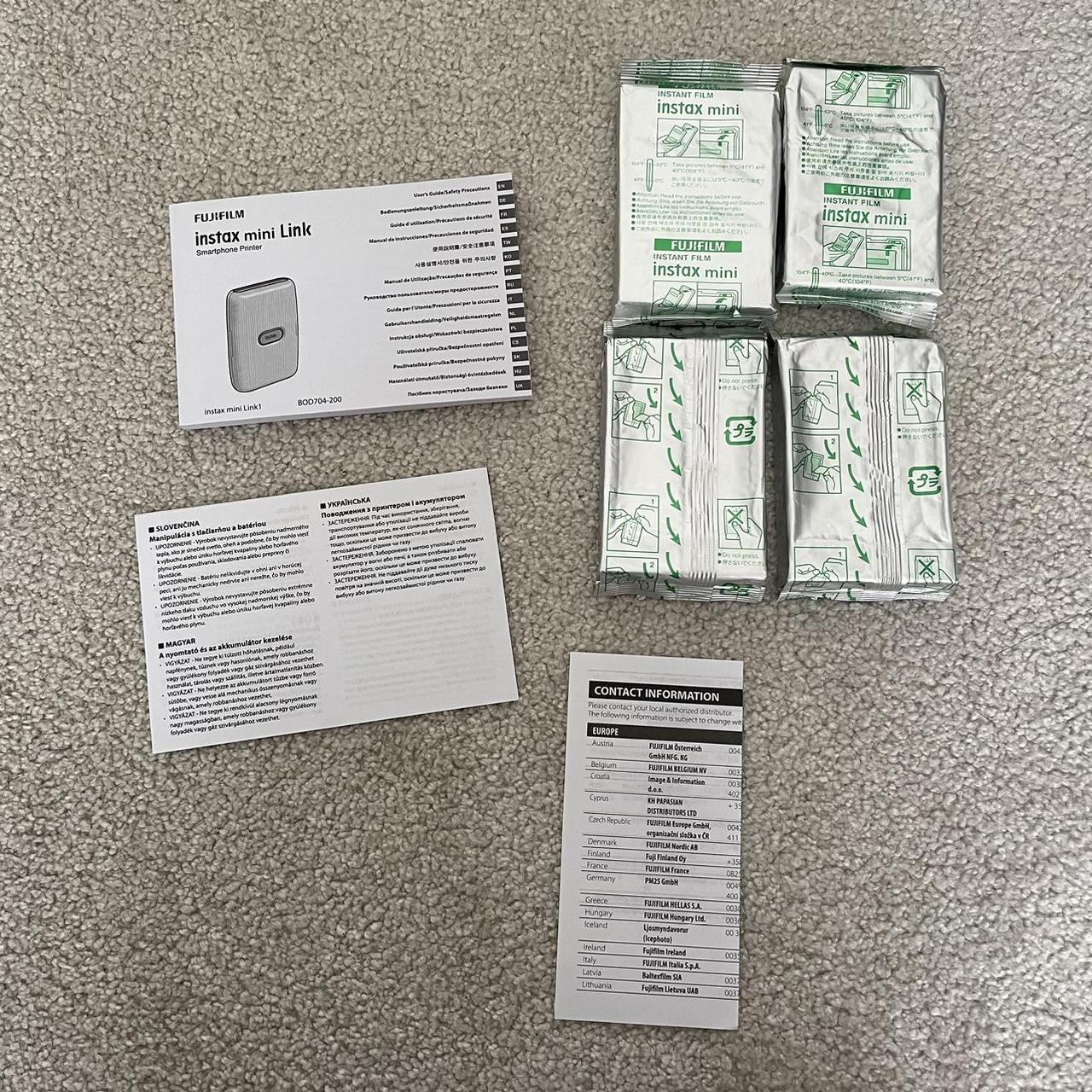 Instax mini link Only used a few times but comes... - Depop