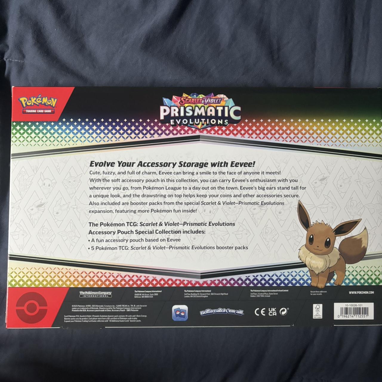 Prismatic Evolutions Eevee Pouch Brand new... | Depop