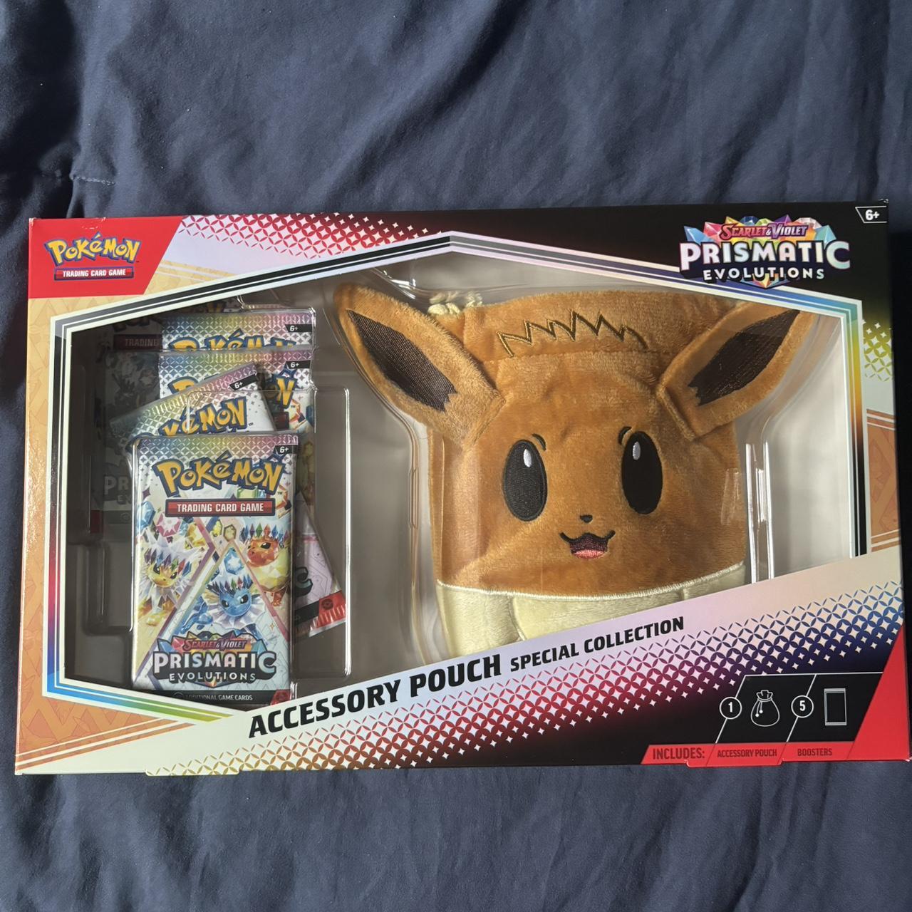 Eevee Prismatic Evolutions accessory pouch Brand... | Depop