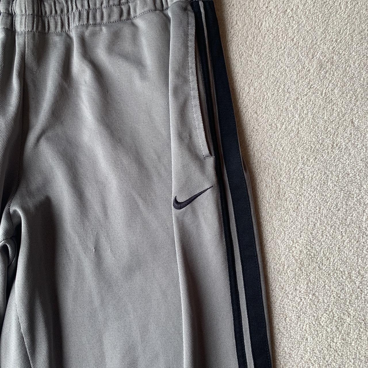 Vintage Grey Nike Pants only worn a few times dont... - Depop
