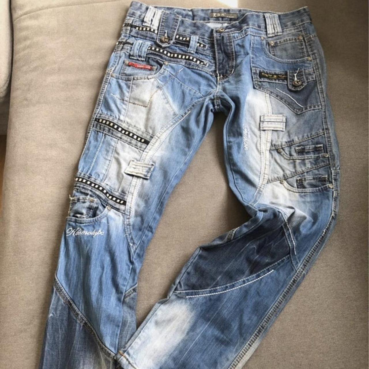 Baggy jeans #vamp #y2k #jeans #bondage - Depop