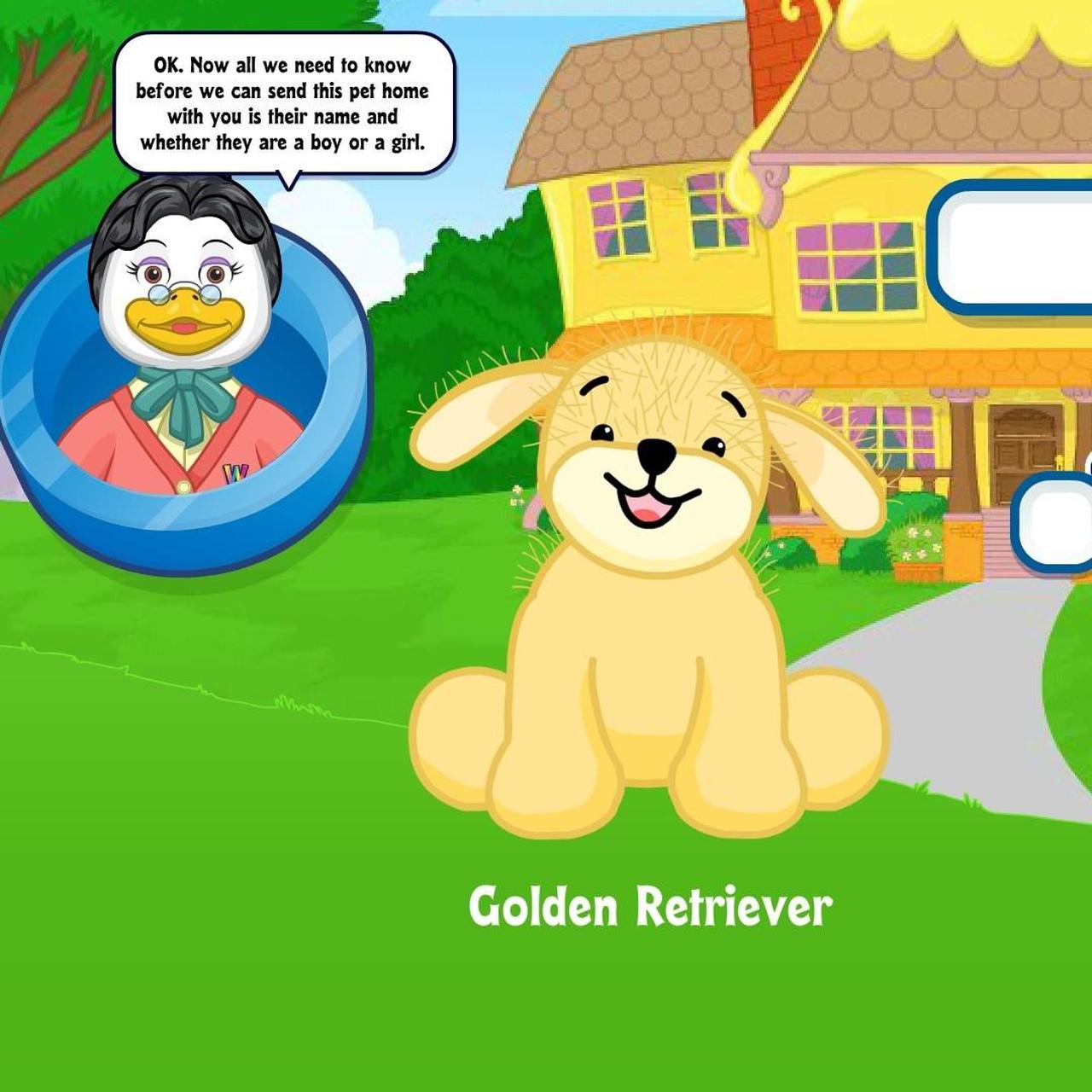 Webkinz Golden Retriever with unused tag. I checked... | Depop