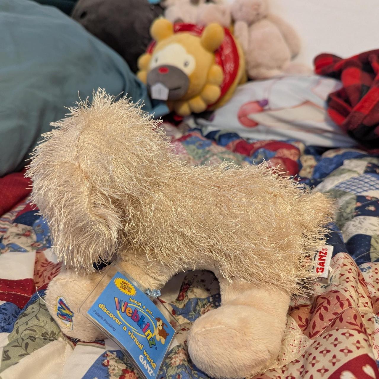 Webkinz Golden Retriever with unused tag. I checked... | Depop