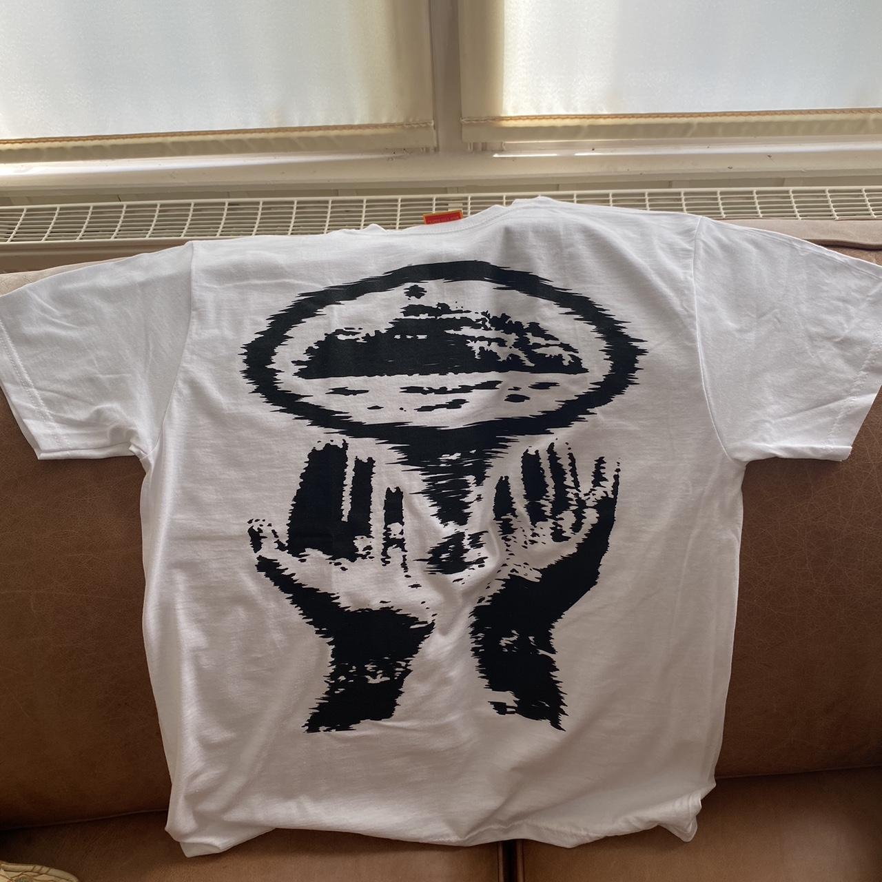 Corteiz Vortex Hands tee Size M, could easily fit... - Depop