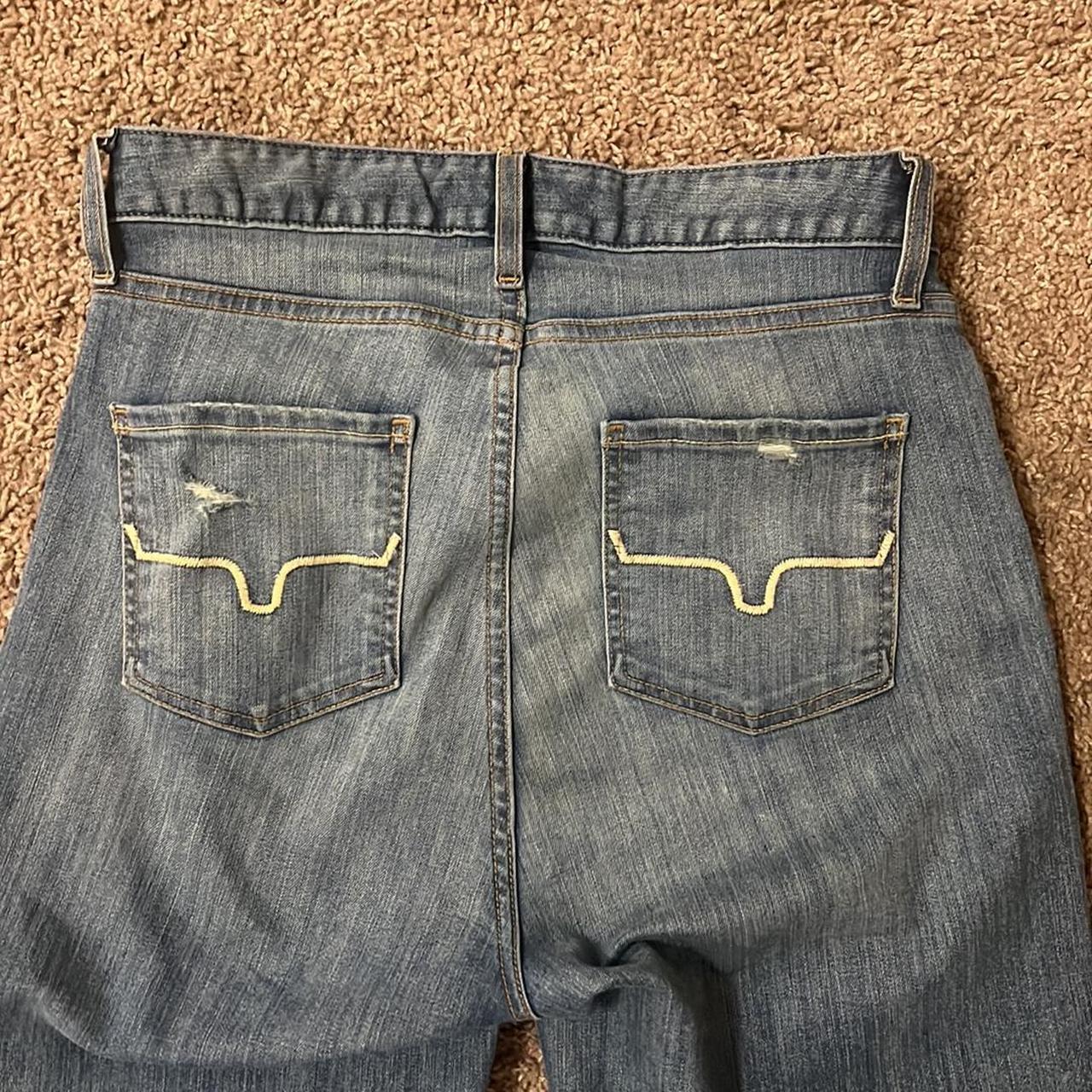 Kimes Ranch Olivia raw hem jeans. light wash Only... - Depop