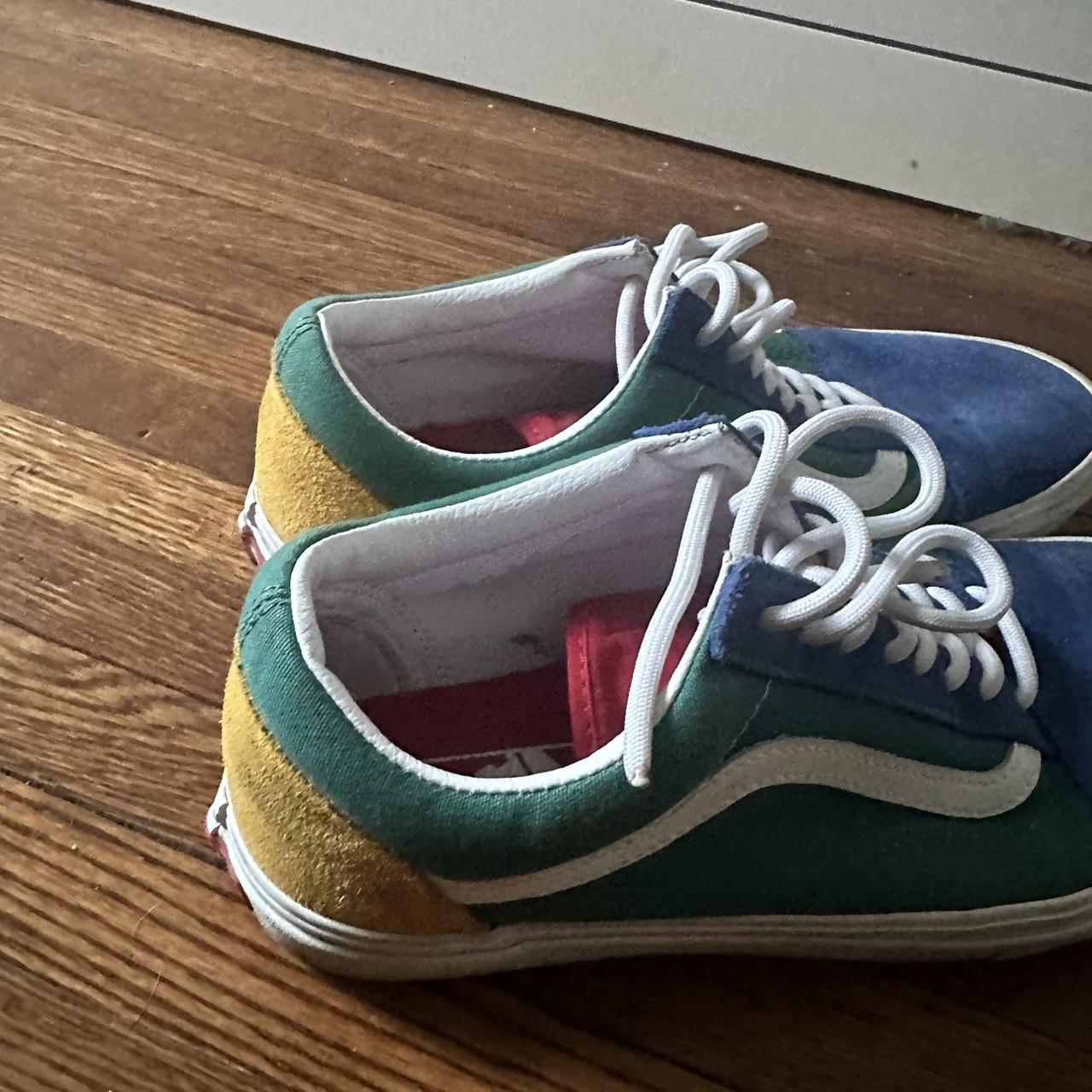 Colorblock vans - Depop