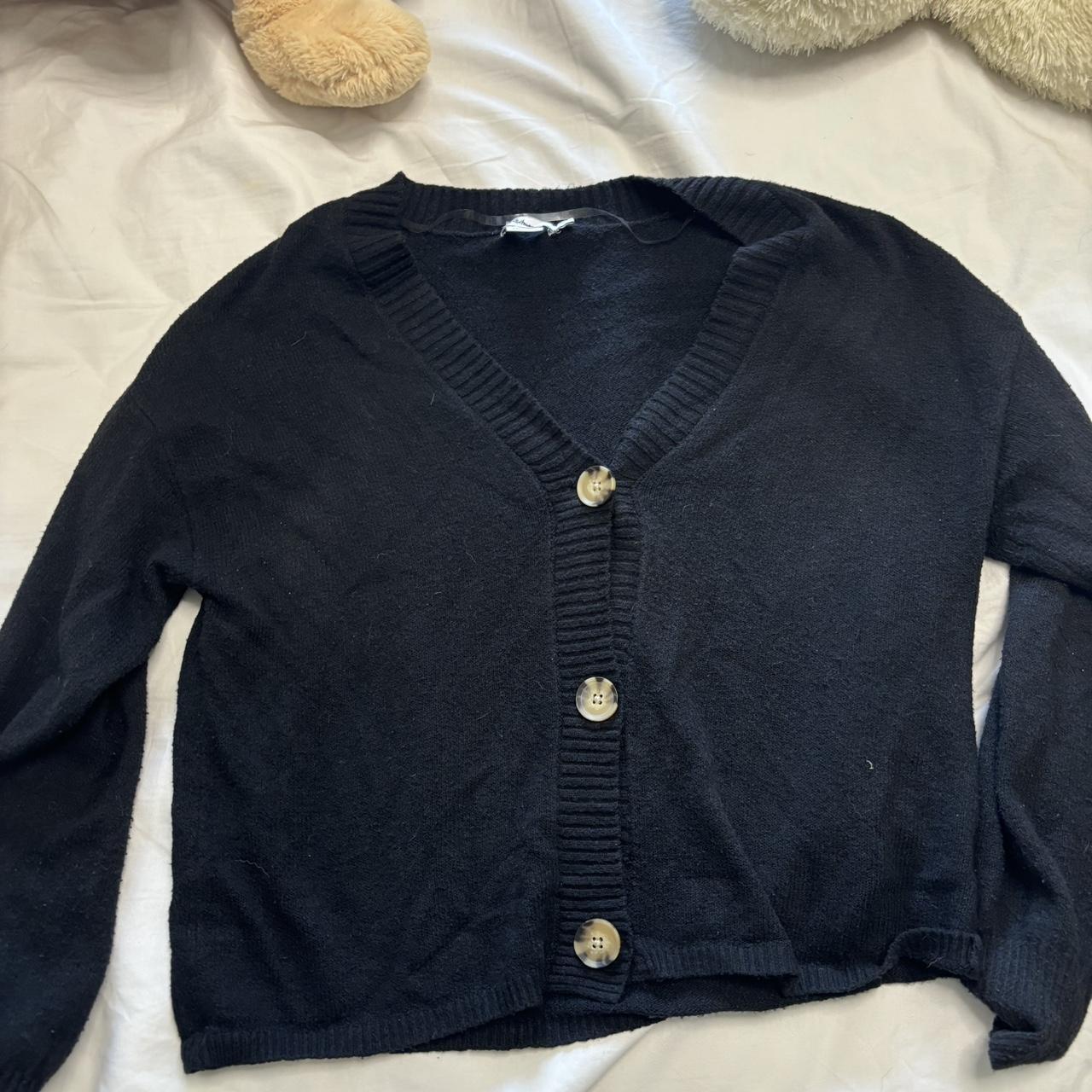 Reitmans Black cardigan with buttons #cardigan Size... | Depop