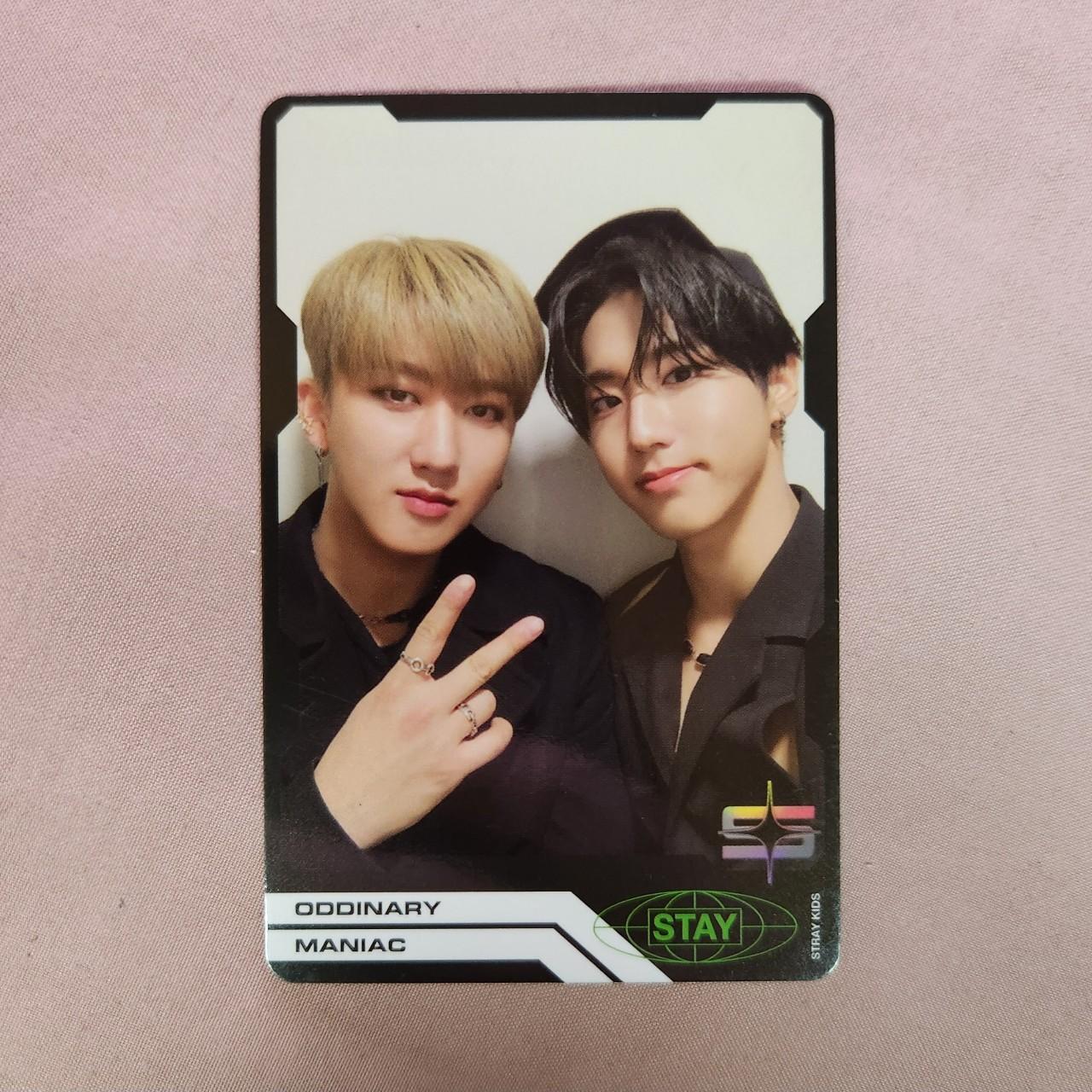 stray kids changbin and han oddinary unit photocard.... - Depop