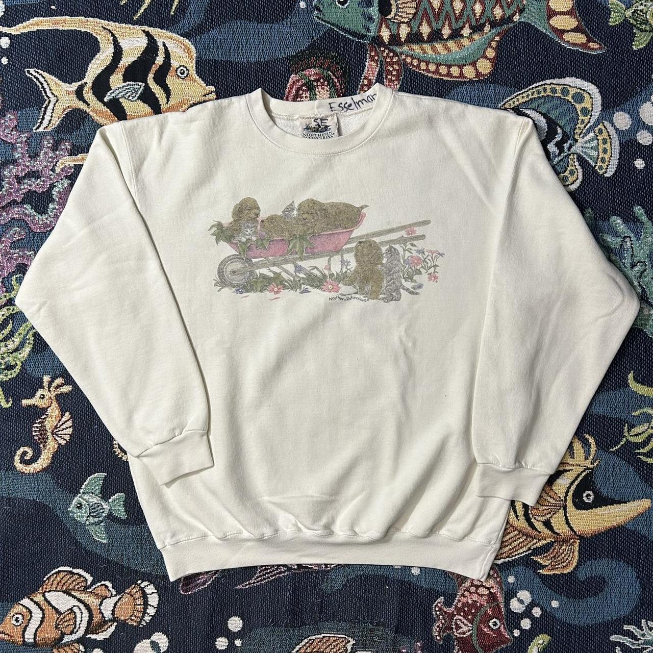 Vintage Northern Reflections Dogs & Cats AOP... - Depop