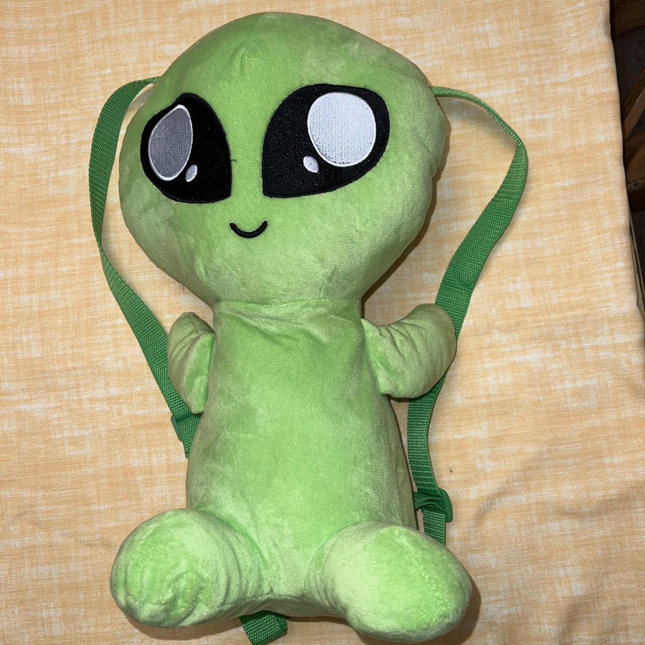 The infamous, alien backpack 👽💚🎒 that Jordan and I... - Depop