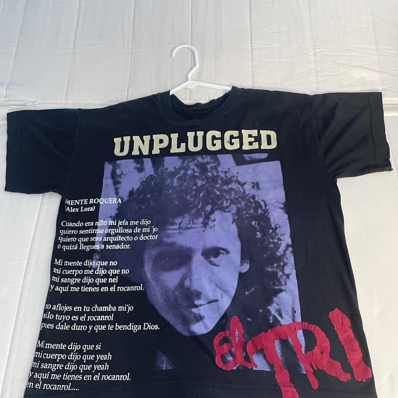 El Tri Vintage Unplugged Shirt 90s RARE (NO... - Depop