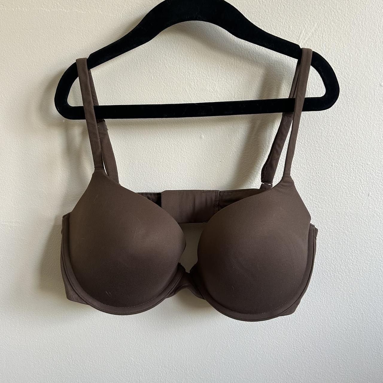 Skims ultimate push up bra size 32D brown Markings... - Depop