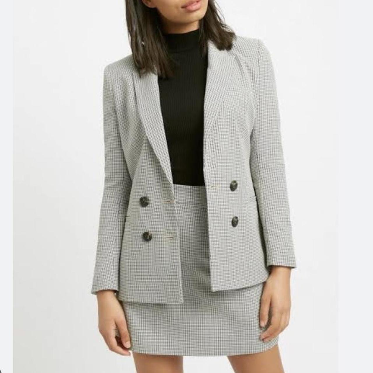 Kookai Check Blazer Size 6AUS Used but in good... - Depop