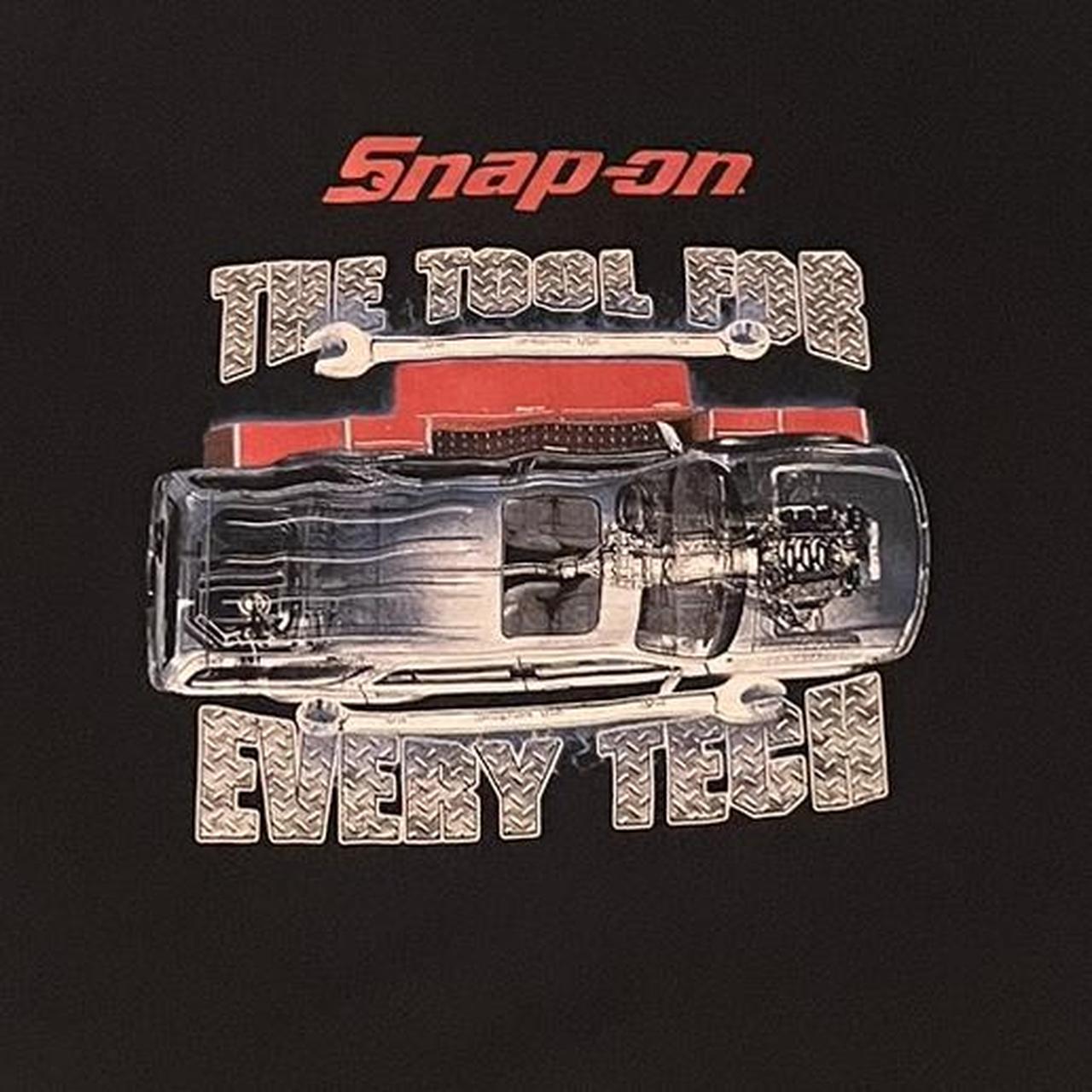 2000s snap on tee Xl Send offers Perfect... - Depop