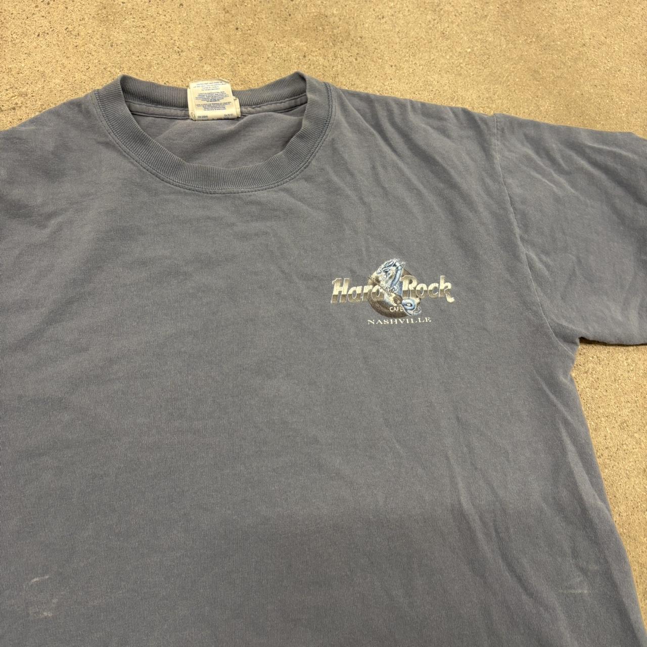 Hard Rock Cafe blue dragon shirt Size medium... | Depop