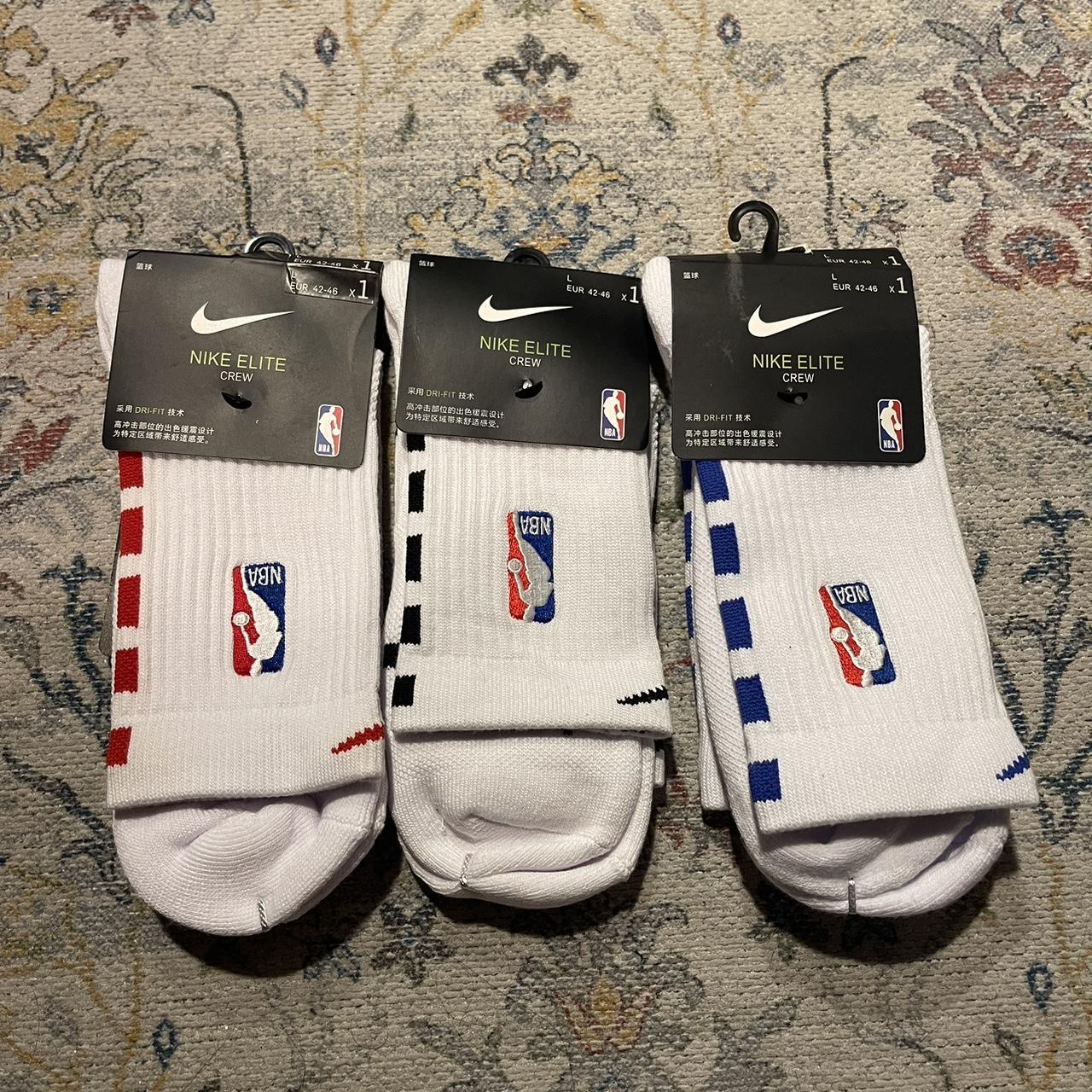 Nike NBA ELITE Crew Basketball Socks DRI-FIT.... - Depop